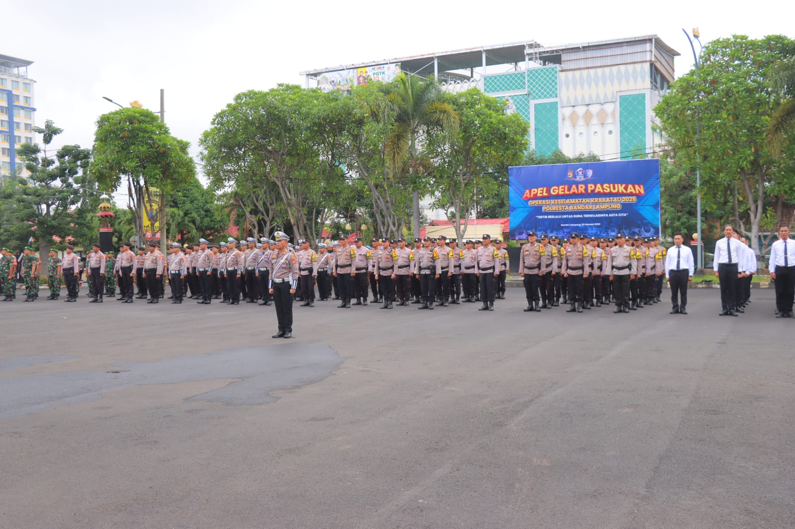 Operasi Keselamatan Krakatau 2025 di Bandar Lampung Dimulai, Polisi Kedepankan Pendekatan ...