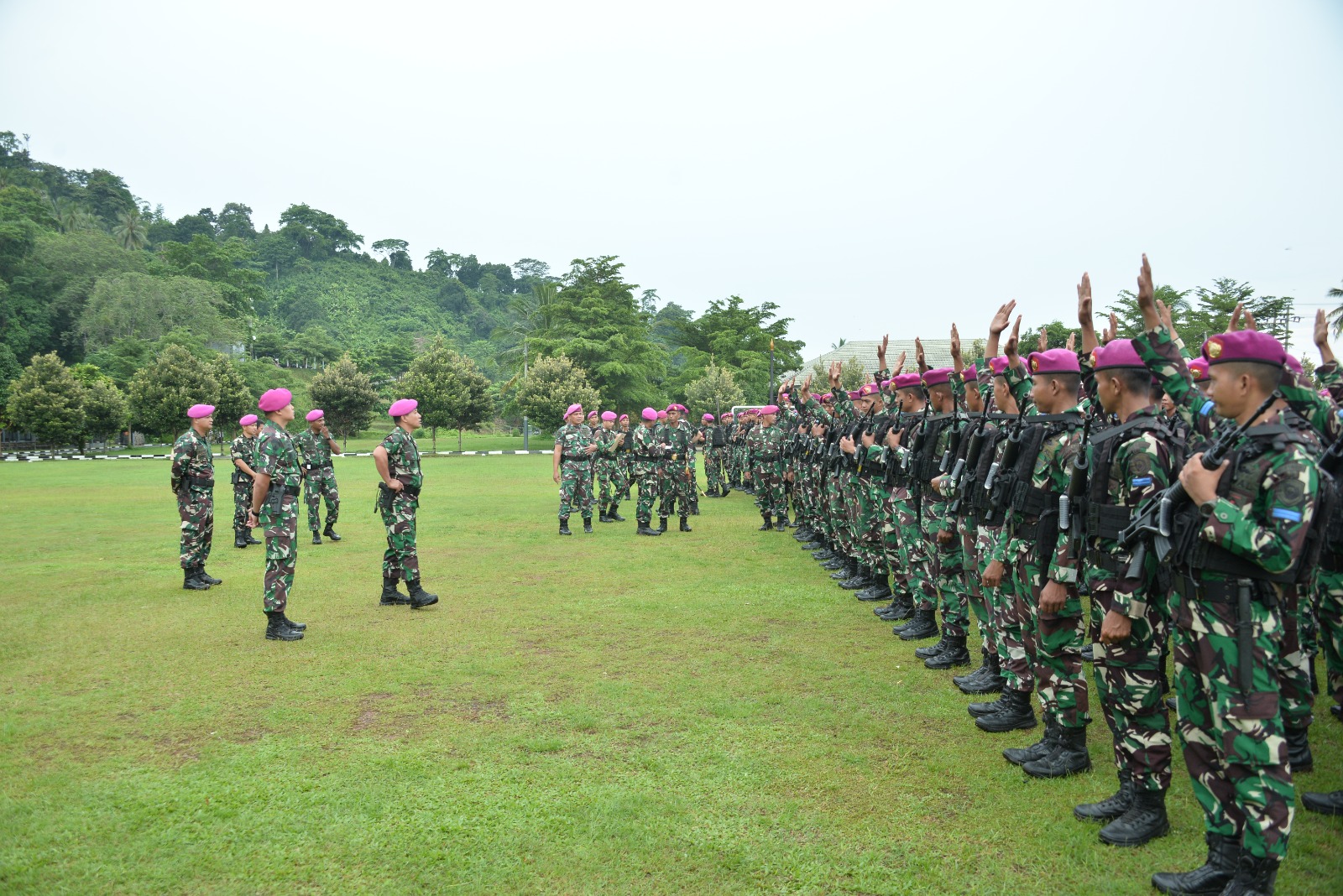 Brigif 4 Marinir/BS: Gelar Apel Gabungan Brigif 4 Mar/BS Wilayah ...